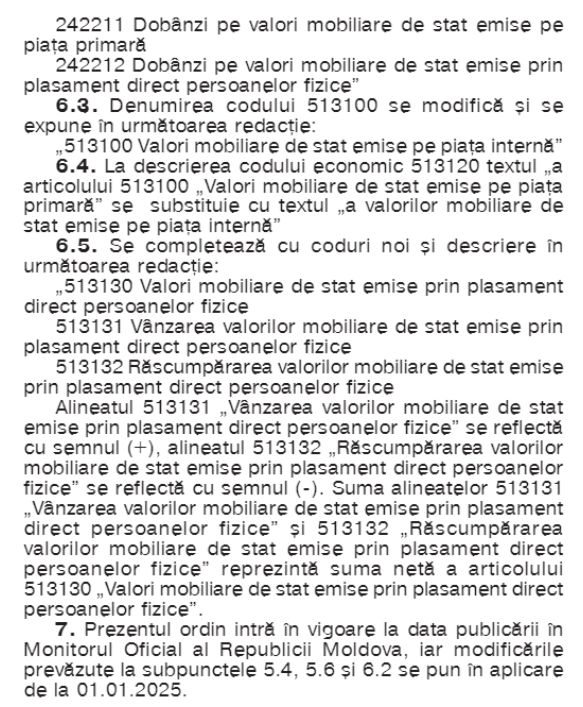 Noi coduri în clasificația bugetară!